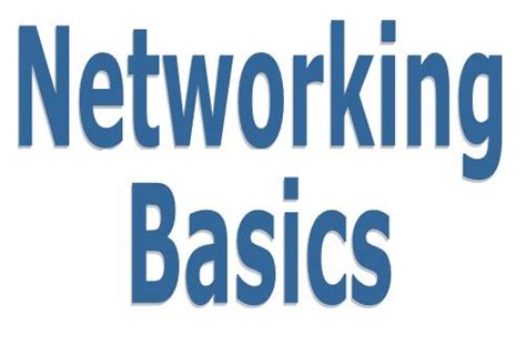 Networking Tutorials