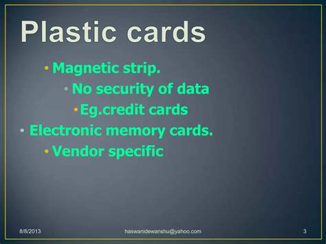 Smart Card System Ppt Pptx