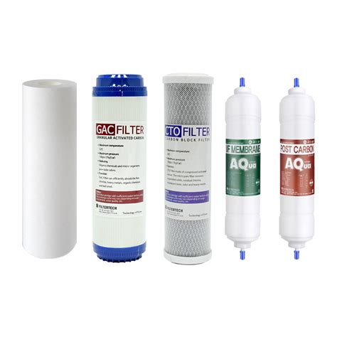 실속형 하우징형 언더싱크정수기필터 5단 Diy 1호 리필필터 전체세트 주필터테크