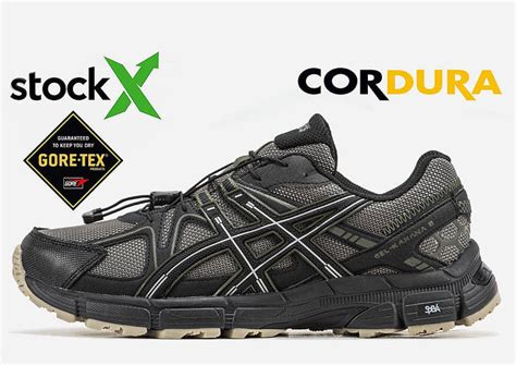 Мужские кроссовки Asics Gel-Kahana 8 Gore-Tex Khaki Black (ID ...