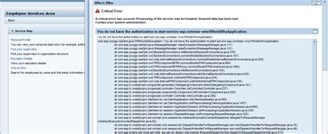 Solved Employee Search Whos Who In Sap Ess Web Dynpro Sap