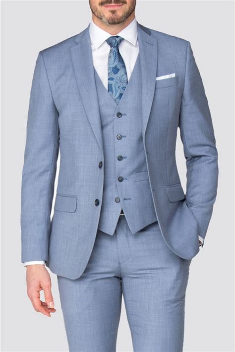 Mens Suit Jacket Blue