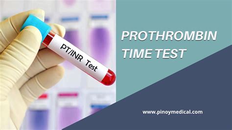 Prothrombin Time Test Price In The Philippines 2025 — Pinoymedical