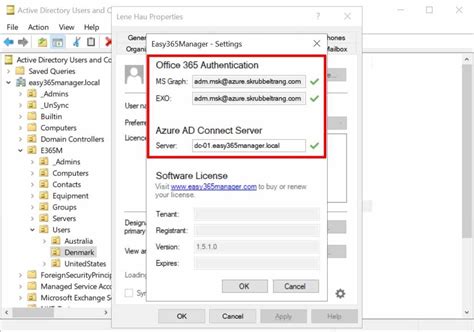 How To Run Easy365manager From An Azure Ad Domain Joined Pc Easy365manager