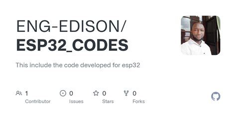 Github Eng Edison Esp32 Codes This Include The Code Developed For Esp32