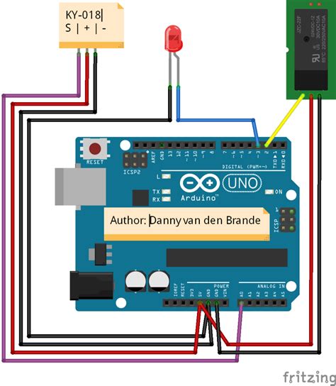 Arduino Photo Resistor Example Ky 018 Instructables