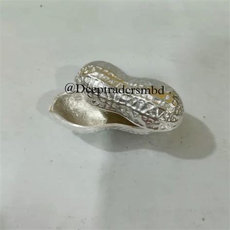 Silver Peanut Box At Rs 450piece In Moradabad Id 2854482233448