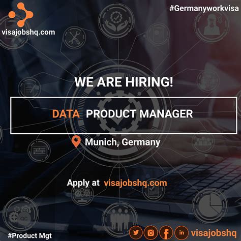 Data Product Manager In Munich Relocate To Germany With Work Visa