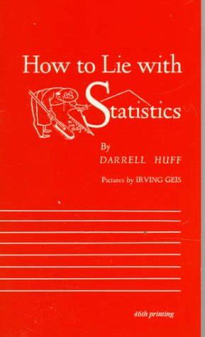 How To Lie With Statistics Used Book By Irving Geis 9780393094268