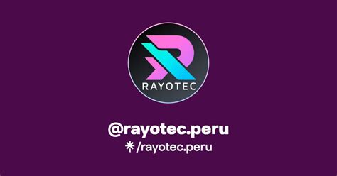Rayotec Peru Instagram Facebook TikTok Twitch Linktree
