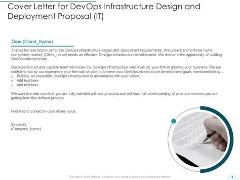 Devops Infrastructure Design And Deployment Proposal It Powerpoint Presentation Slides