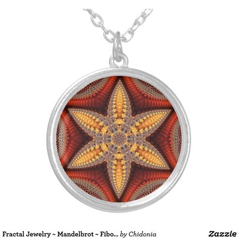 Fractal Jewelry ~ Mandelbrot ~ Fibonacci ~ ~ Zazzle Fractal