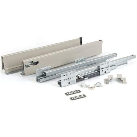 Комплект ящика Firmax Newline длина 450 мм, высота 84 мм, с доводчиком ...