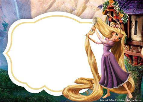 Download Rapunzel Invitations Template For Free Rapunzel Birthday Invitation Rapunzel