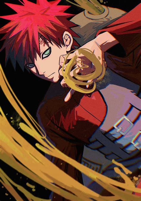 Gaara Naruto And More Drawn By Abanovo Danbooru