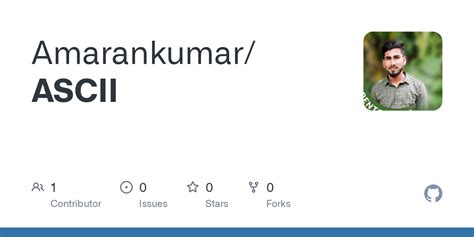 Github Amarankumarascii