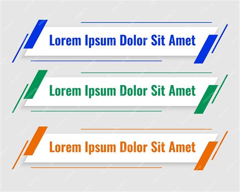 기하학적 낮은 세 번째 현대 배너 템플릿 디자인 무료 벡터