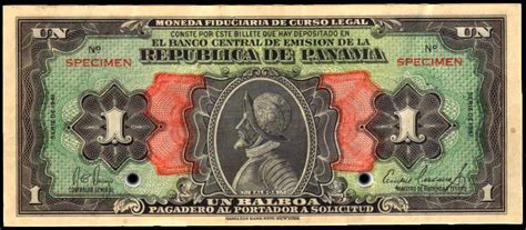 Panama Paper Money 1941 Issues