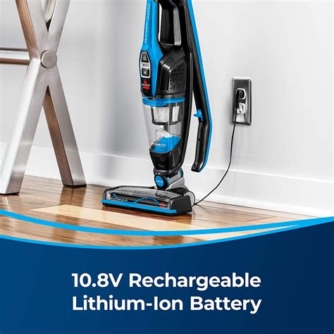 Bissell 3061 Featherweight Cordless Stick Vacuum Electric Blue Black