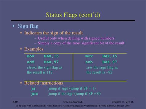Ppt Arithmetic Flags And Instructions Powerpoint Presentation Free