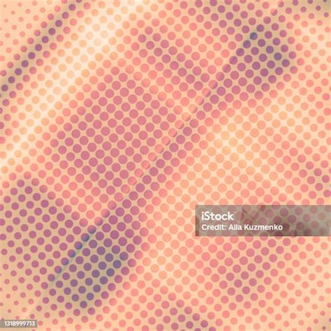 90 년대 스타일 오렌지 그라데이션과 하프톤 스타일의 크리에이티브 일러스트 추상적 인 다채로운 기하학적 배경 벽지 웹 페이지 텍스처용 패턴 0명에 대한 스톡 벡터 아트 및