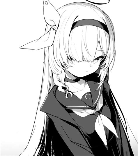 Plana Blue Archive Drawn By Somray Danbooru