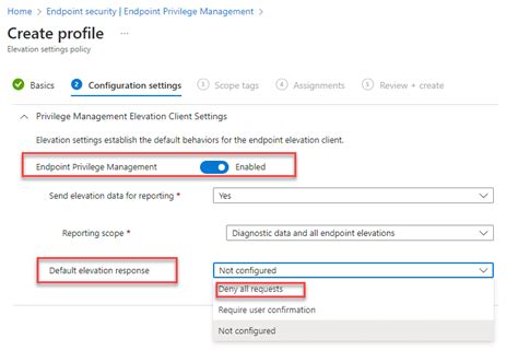 How To Use Endpoint Privilege Management Using Intune Configuration
