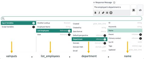 Using Input Variables Servicenow Developers