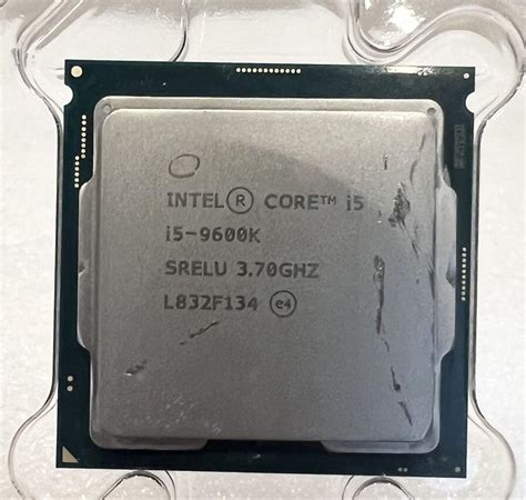 Core I5 9600k 3 70ghz Srelu Cpu