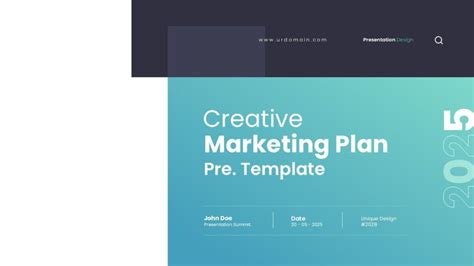 Скачать шаблон презентации маркетингового плана