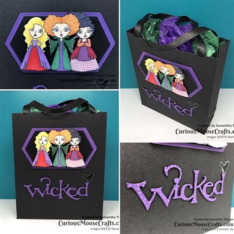 Samantha Thorpe Curiousmoosecrafts Spooky Box Week Day 2 Its A Bag Ha Outrageous I Know