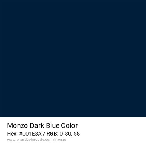 Monzo Brand Color Codes