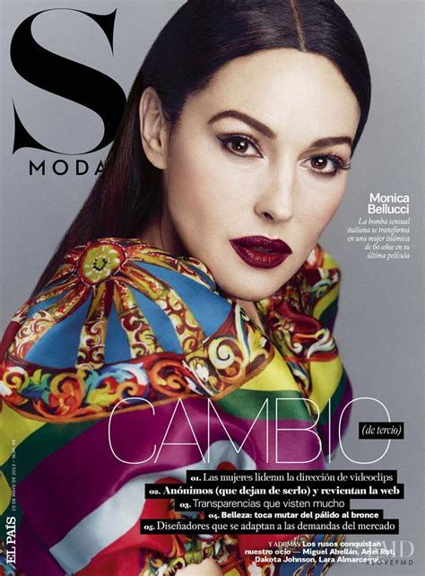 Cover Of S Moda With Monica Bellucci May 2013 Id23619 Magazines