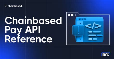 📘 Api Reference Chainbased