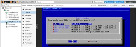 Installing PfSense On Proxmox