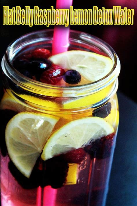 Quiet Cornerflat Belly Raspberry Lemon Detox Water Recipe Quiet Corner