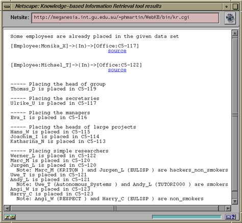 Webkb And The Sisyphus I Problem