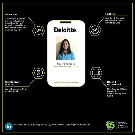 Khushi Rathore On Linkedin Talentinternship2020 Lifeatdeloitte Deloittedthissummer… 12