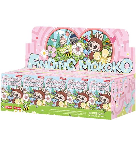 Pop Mart Finding Mokoko Series Figures Sealed Case 10 Blind Box Us