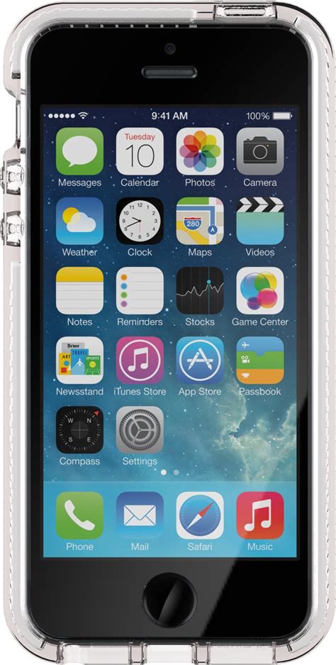 Amazon Com Tech Evo Mesh Case Drop Protective For IPhone S Clear White Cell
