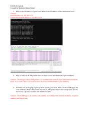 Icmp Lab B Docx ICMP V Lab B Created By Mazharul Islam Tusher What Is The IP Address