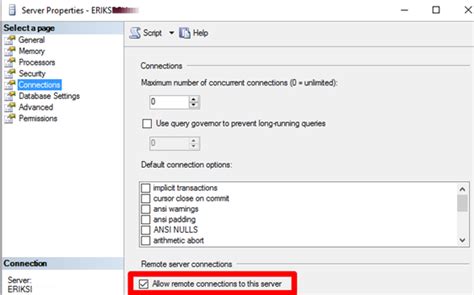 Problem Connecting To Remote Sql Server “doesnt Support Requested