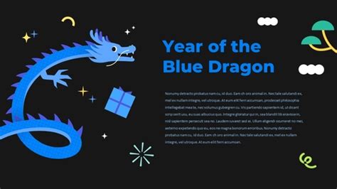 Ppt 발표자료 빠르게 만드는 방법은 2024년 갑진년 청룡의 해 New Year 파워포인트 템플릿으로 10분 완성 예스폼 Ppt