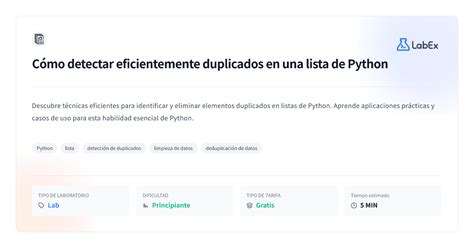 Cómo Detectar Eficientemente Duplicados En Una Lista De Python Labex