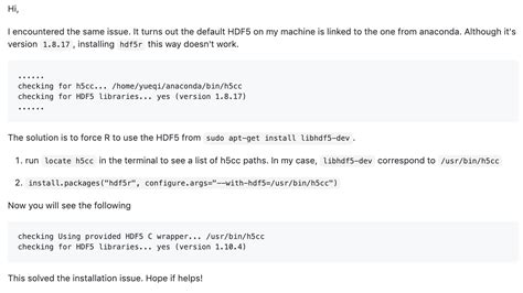 Read10xh5 Function Is Not Usable In R 402 · Issue 3320 · Satijalab