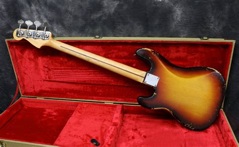 1959 Fender Precision Bass Sunburst Andy Baxter Bass And Guitars