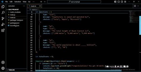 How I Built A Quiz App Using Typescript And Chalk Nimra Talha Posted On The Topic Linkedin