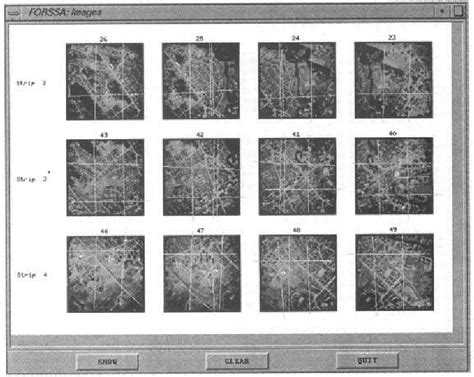 Automatically Determined Overlap Between Neighbouring Image Pairs