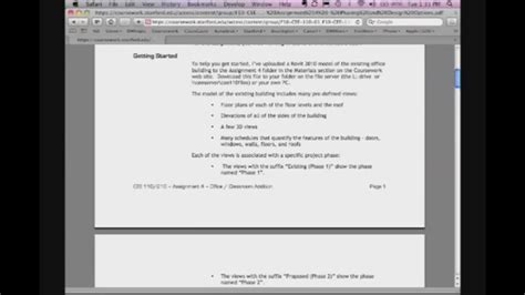 Revit Assignment 4 Overview Session 13 Part 1 Revit News