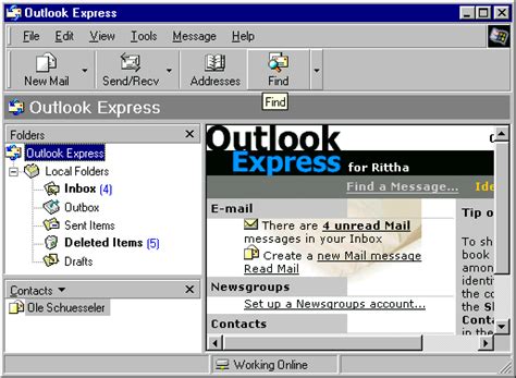 Setting Up Microsoft Outlook Express
